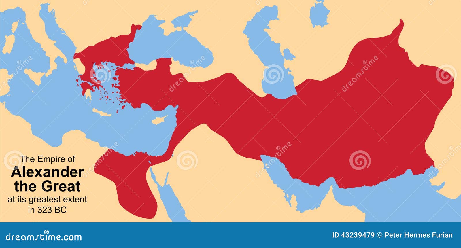 Alexander Der Große Unbeschriftet Vektor Abbildung - Bild: 43239479