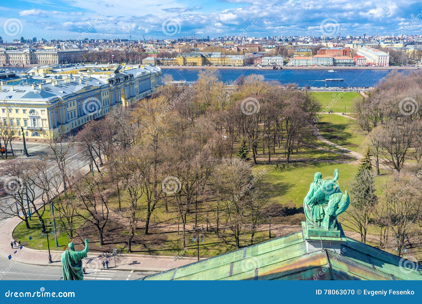 Alexander Garden du toit photo stock. Image du cloche - 78063070