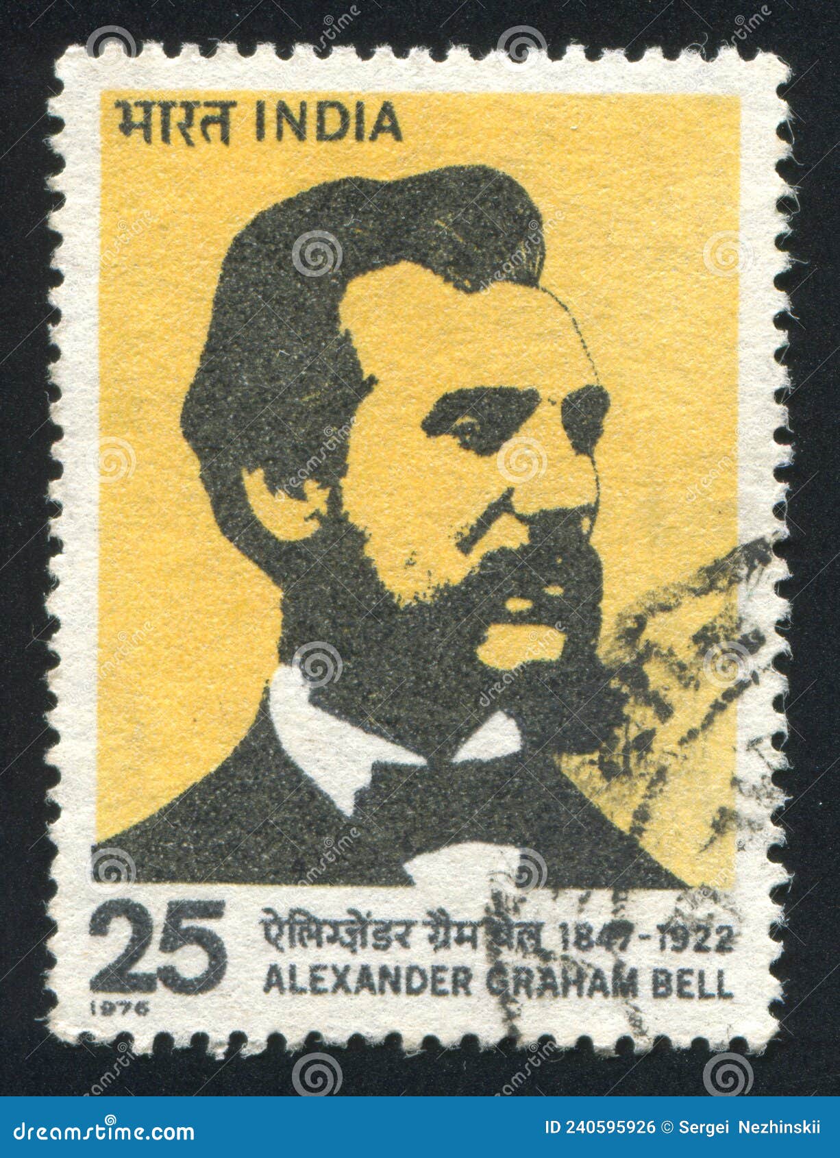 Alexander Graham Bell editorial photo. Image of seal - 240595926