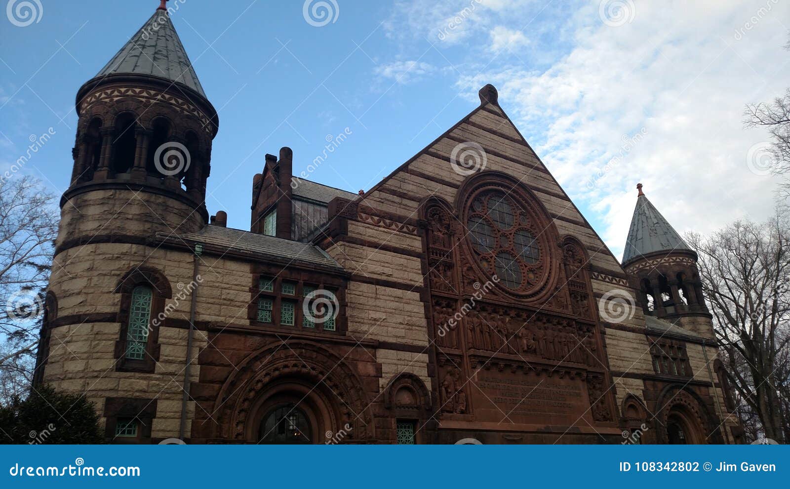Alexander Hall stock photo. Image of university, side - 108342802