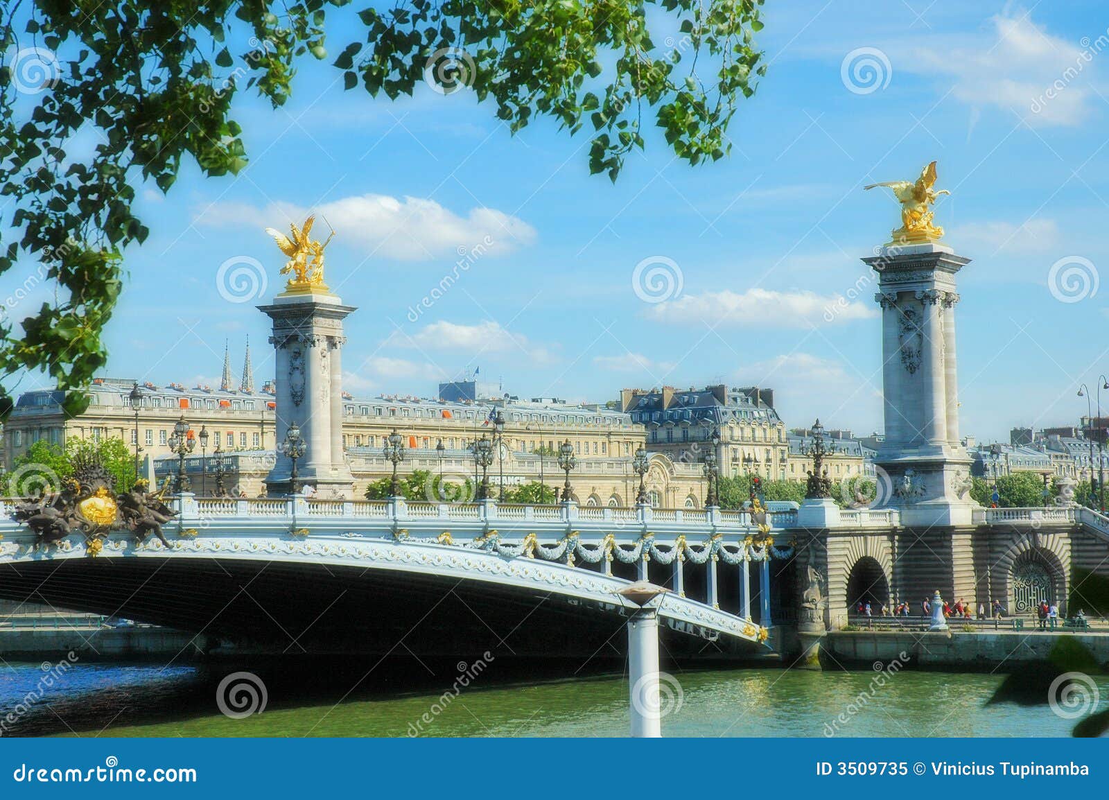 Alexander III stock image. Image of structure, lights - 3509735