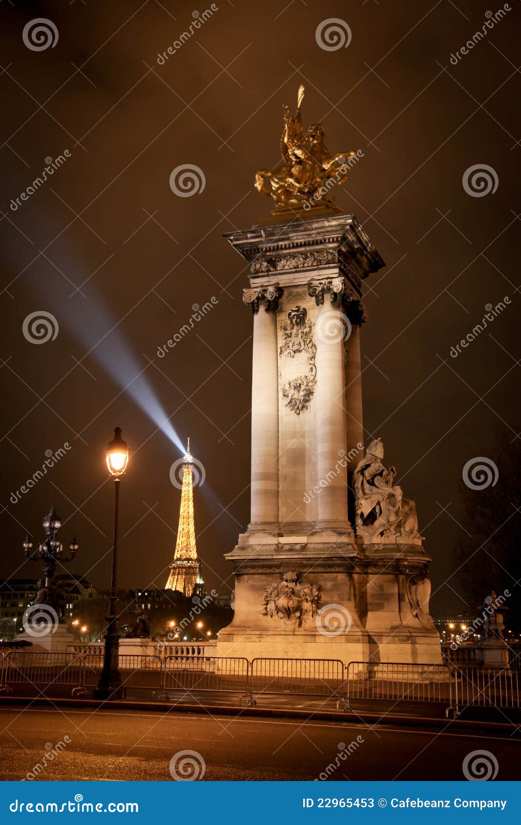 Alexander III Bridge in Paris, France Editorial Stock Photo - Image of ...