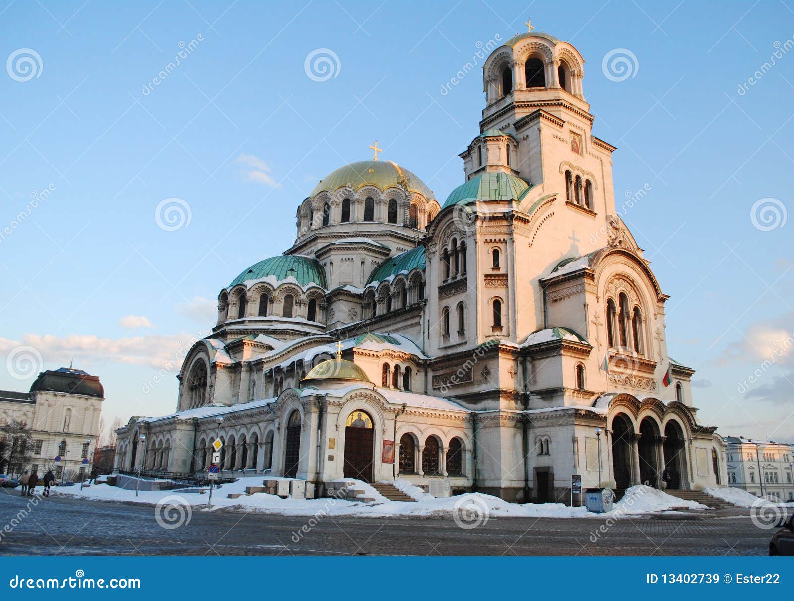 Alexander Nevski Cathedral stock image. Image of dome - 13402739