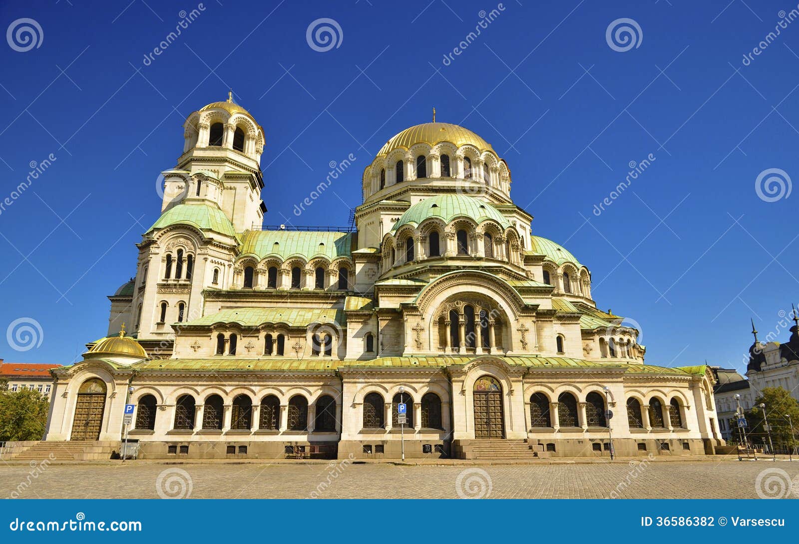 Alexander Nevski Cathedral/Aleksander Nevsky Photo stock - Image du ...