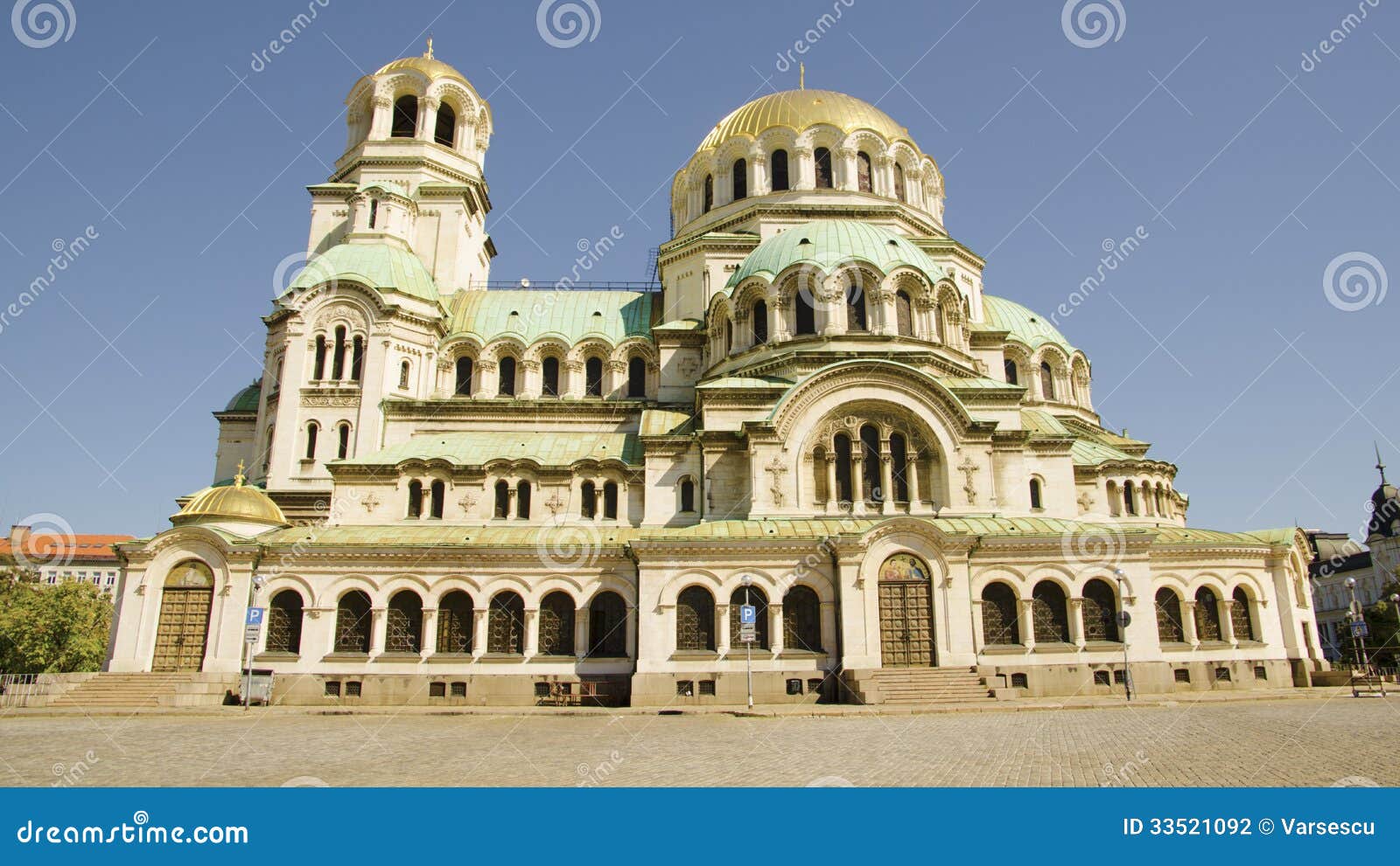 Alexander Nevski Cathedral/Aleksander Nevsky Stock Photo - Image of ...
