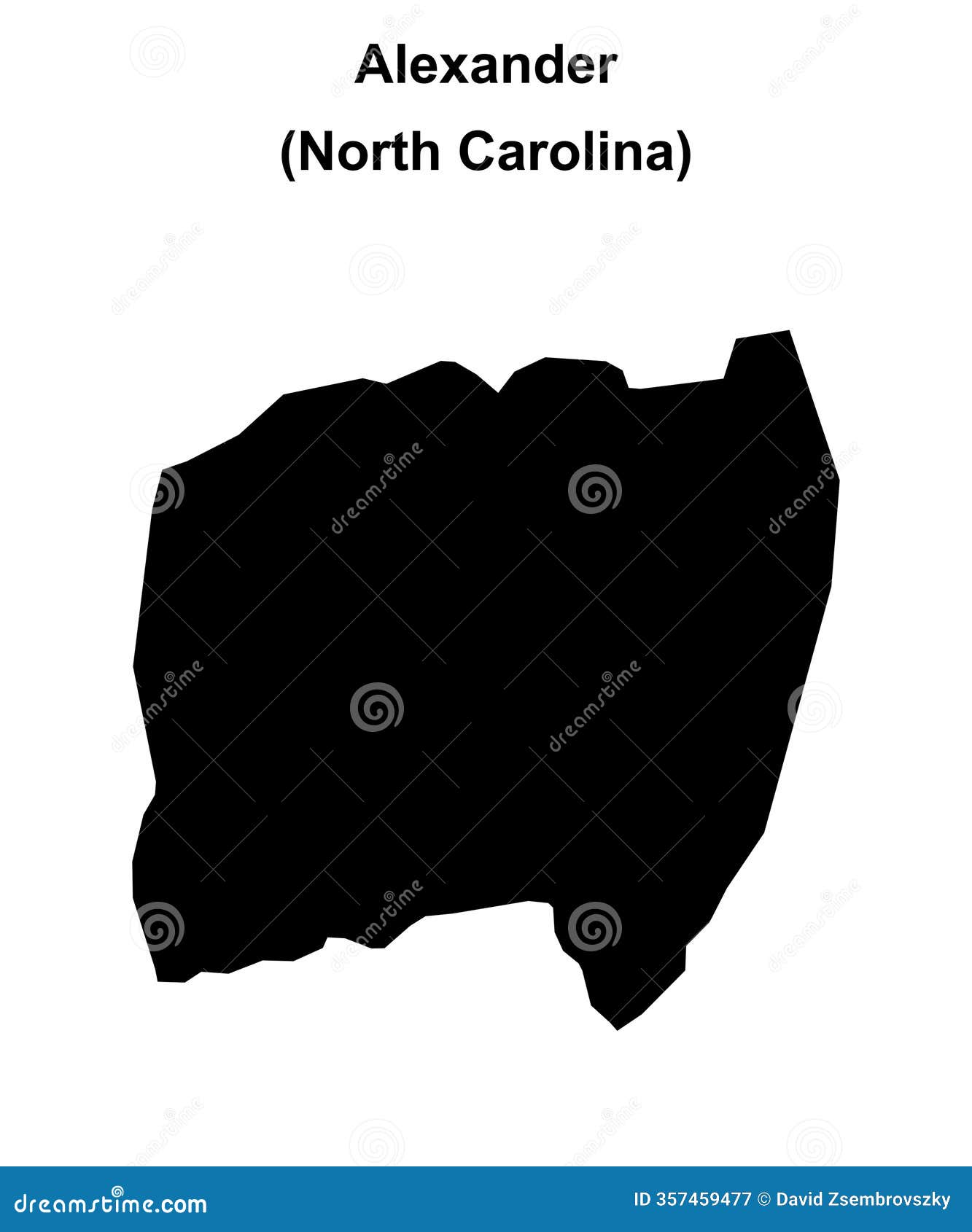 Alexander Outline Map Cartoon Vector | CartoonDealer.com #361544935