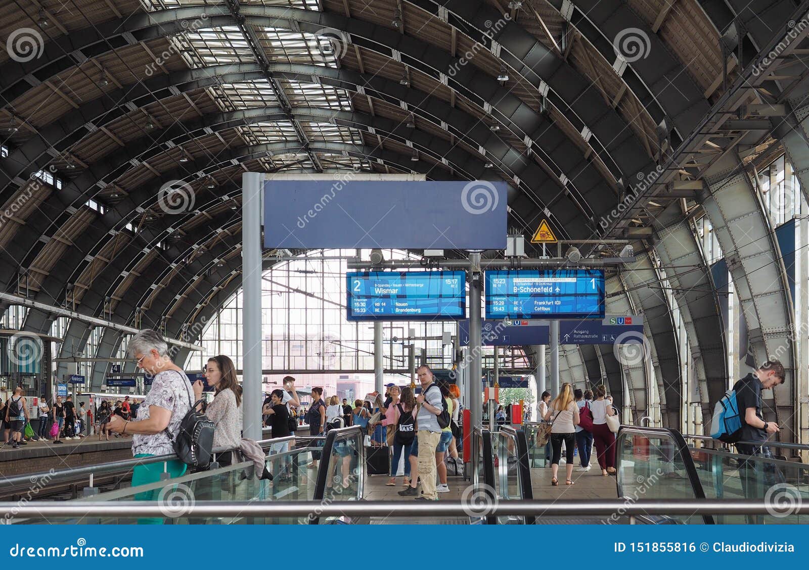 Alexanderplatz Station in Berlin Editorial Photo - Image of city ...