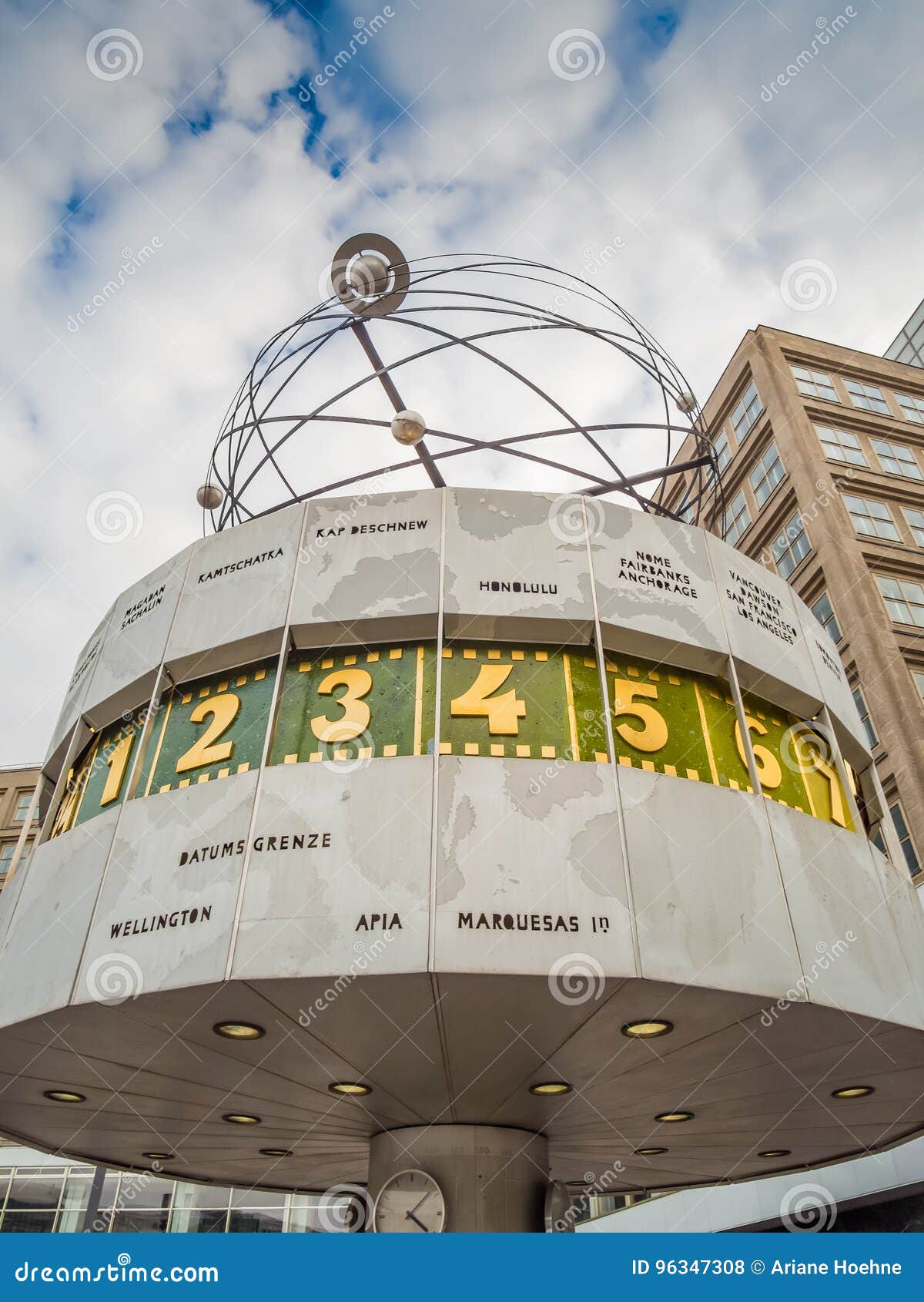 Alexanderplatz World Clock Editorial Image | CartoonDealer.com #16387838