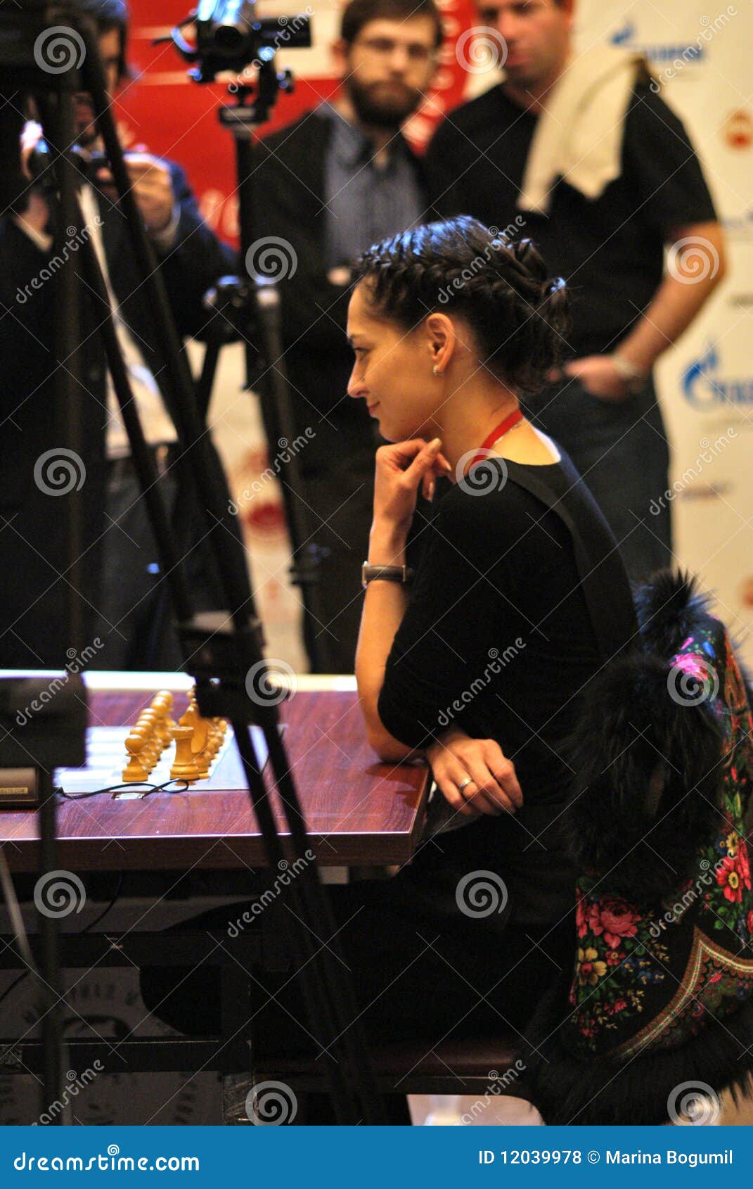 Alexandra Kosteniuk editorial stock photo. Image of championship - 12039978