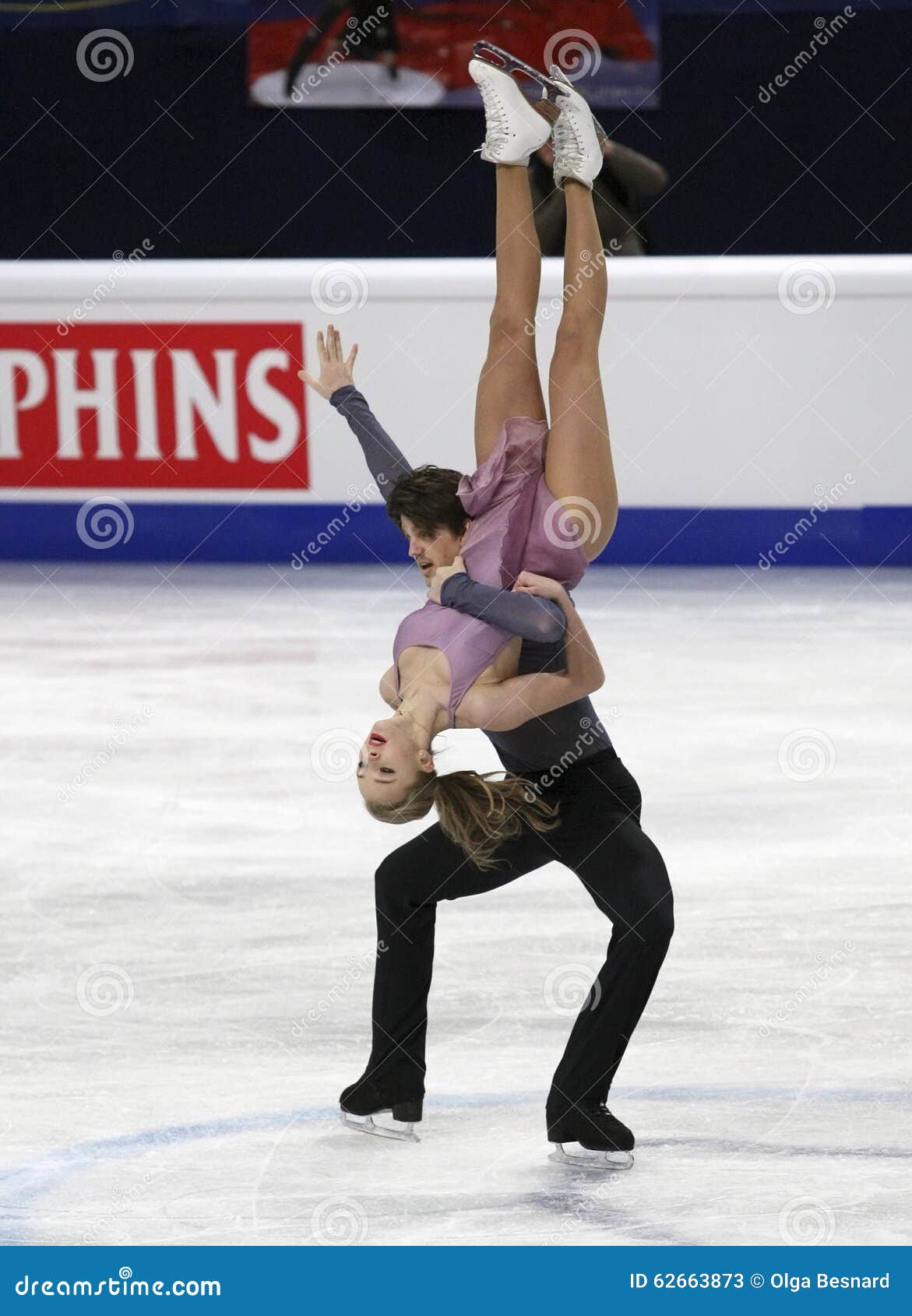 Alexandra STEPANOVA/Ivan BUKIN (RUS) Foto de Stock Editorial - Imagem ...