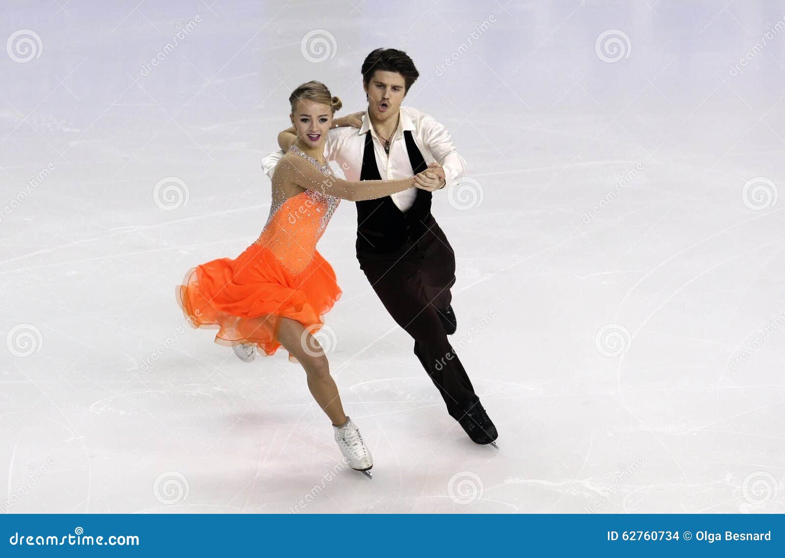Alexandra STEPANOVA/Ivan BUKIN (RUS) Image stock éditorial - Image du ...