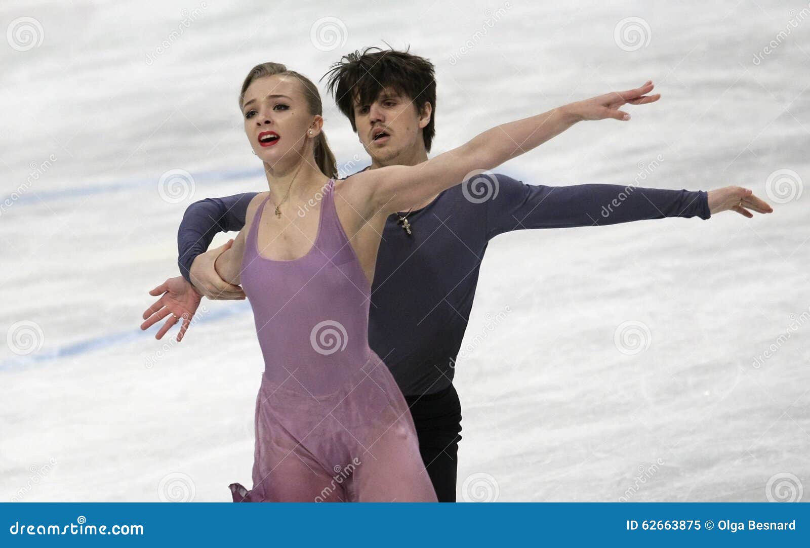 Alexandra STEPANOVA/Iwan BUKIN (RUS) Redaktionelles Bild - Bild von ...