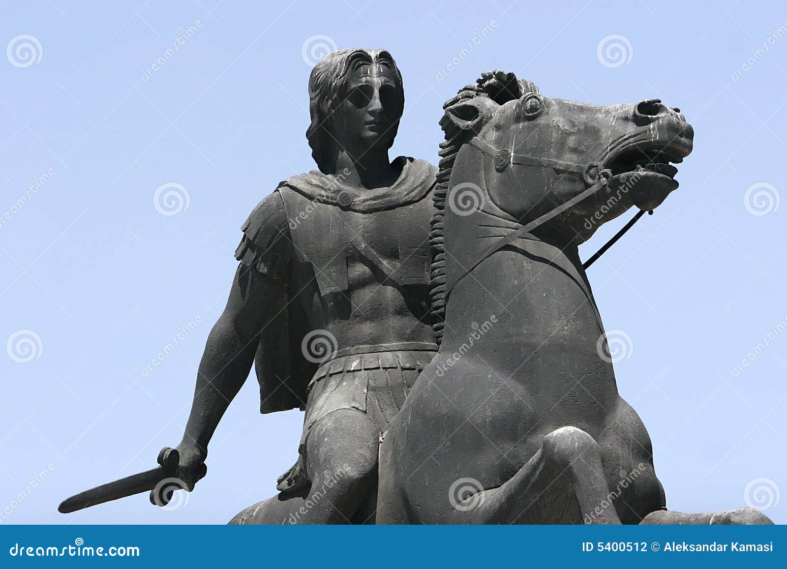 Alexandre le grand photo stock. Image du grec, grand, macedon - 5400512