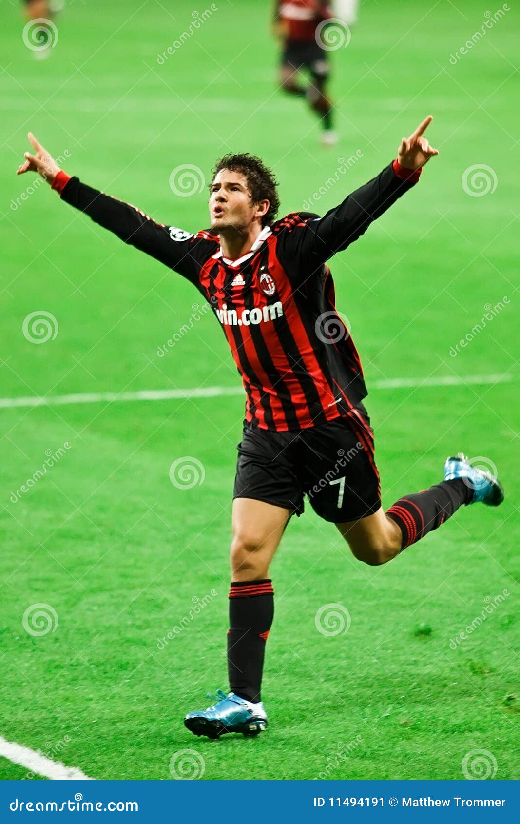 Alexandre Pato editorial photo. Image of real, champions - 11494191