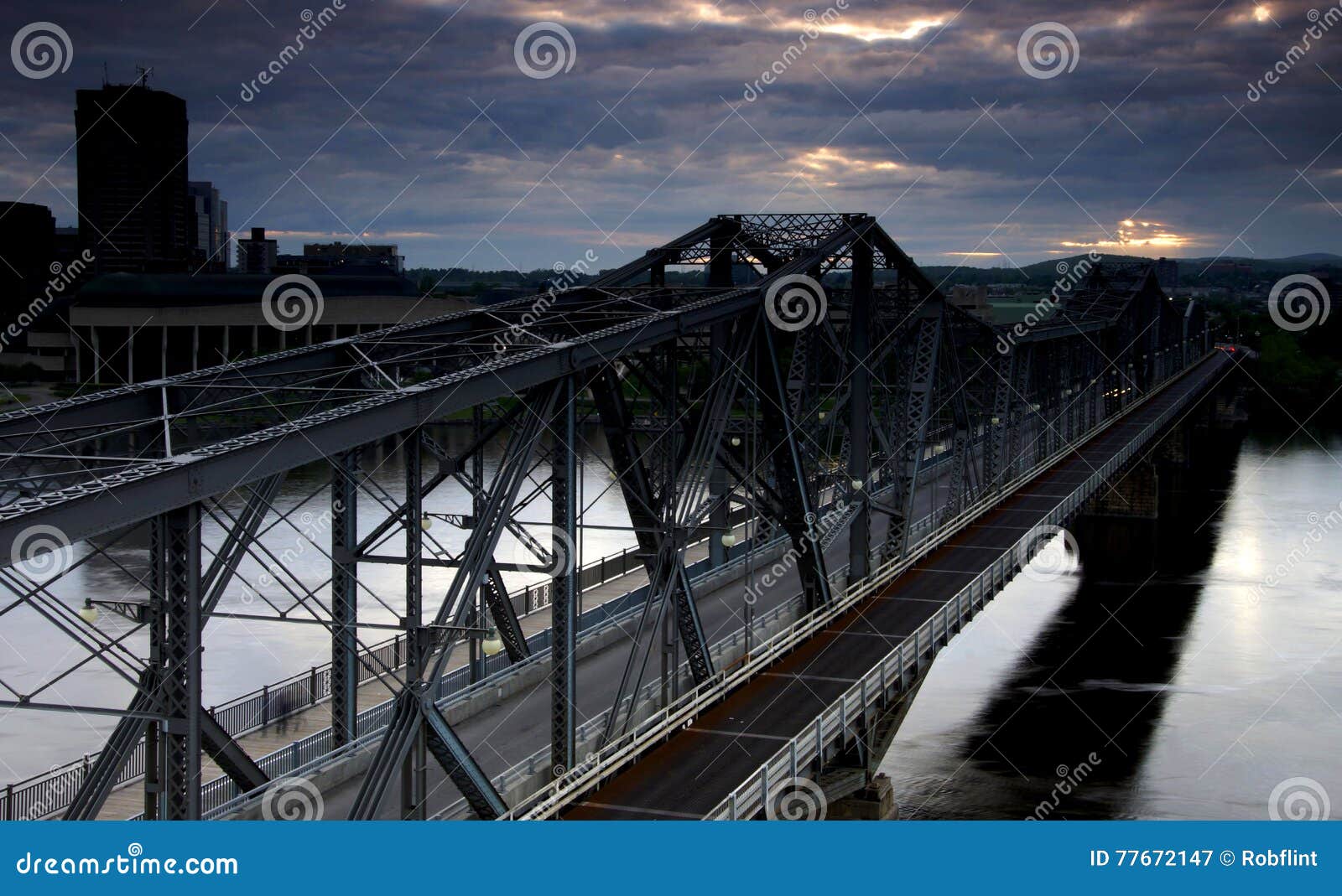 Alexandria Bridge stock image. Image of alexandria, historic - 77672147