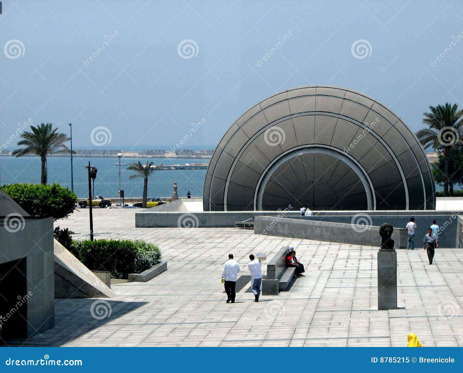 Alexandria Library editorial image. Image of glass, tourism - 8785215