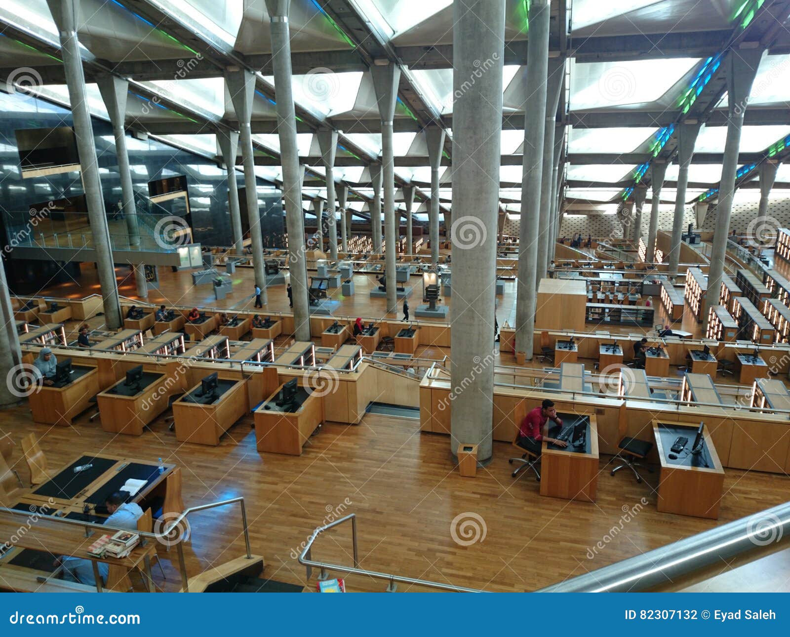 Alexandria library editorial photography. Image of books - 82307132