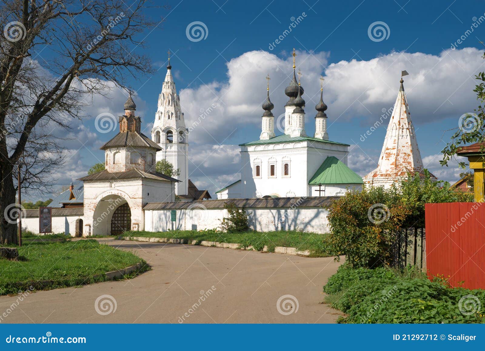 Alexandrovsky Monastery in Suzdal, Russia Stock Photo - Image of famous ...