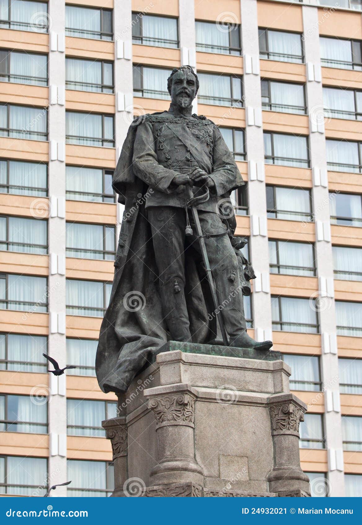 Alexandru Ioan Cuza statue stock image. Image of hora - 24932021