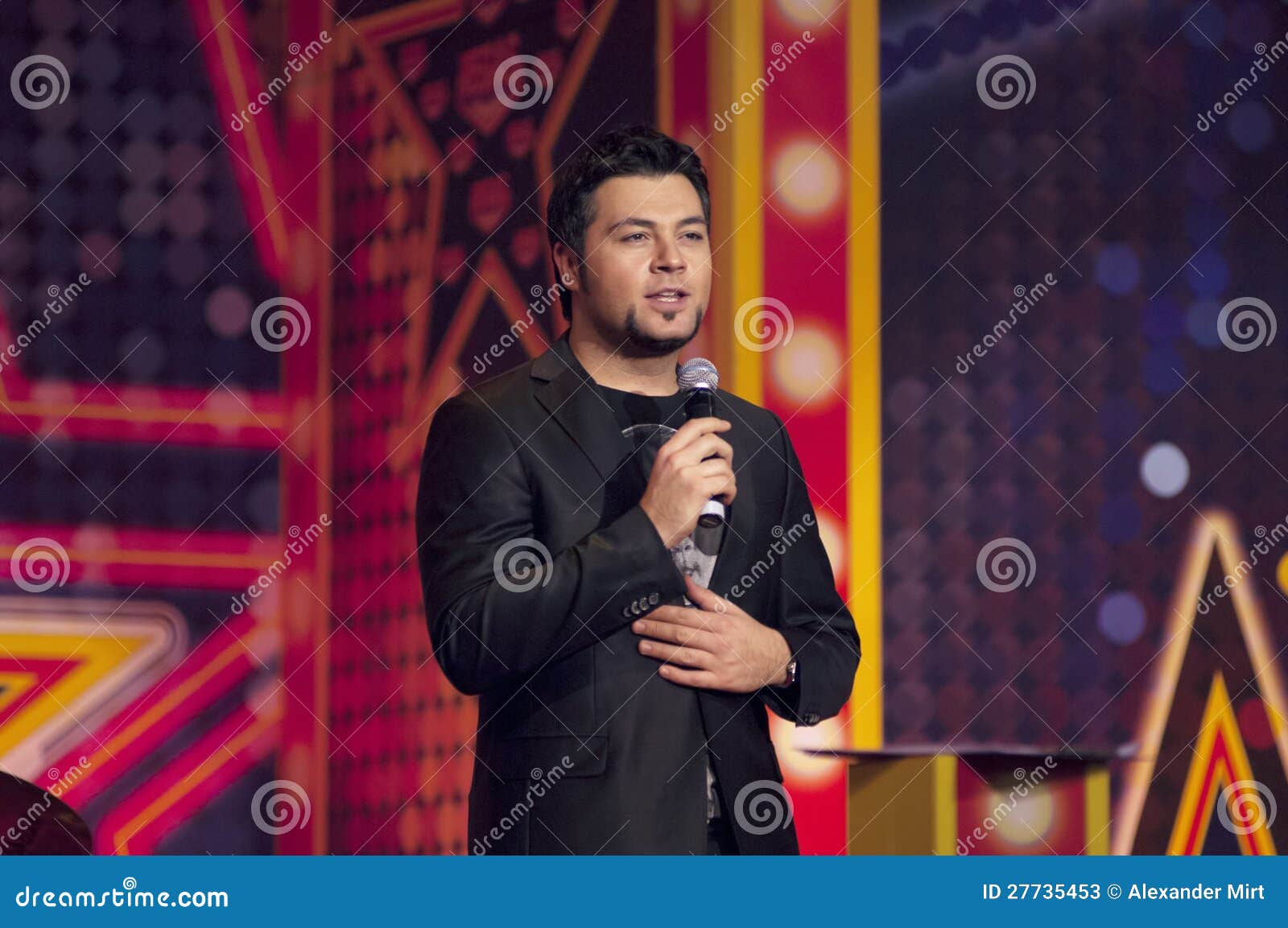 Alexey Chumakov. Russian Pop Singer Editorial Stock Photo - Image of ...