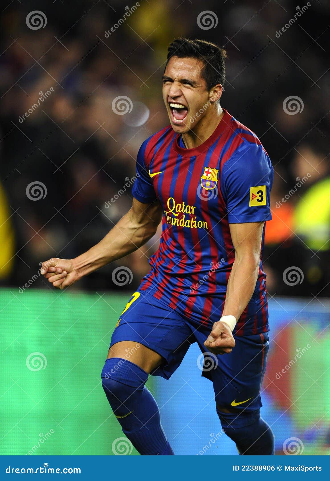 Alexis Sanchez De FC Barcelone Photo éditorial - Image du chilien ...