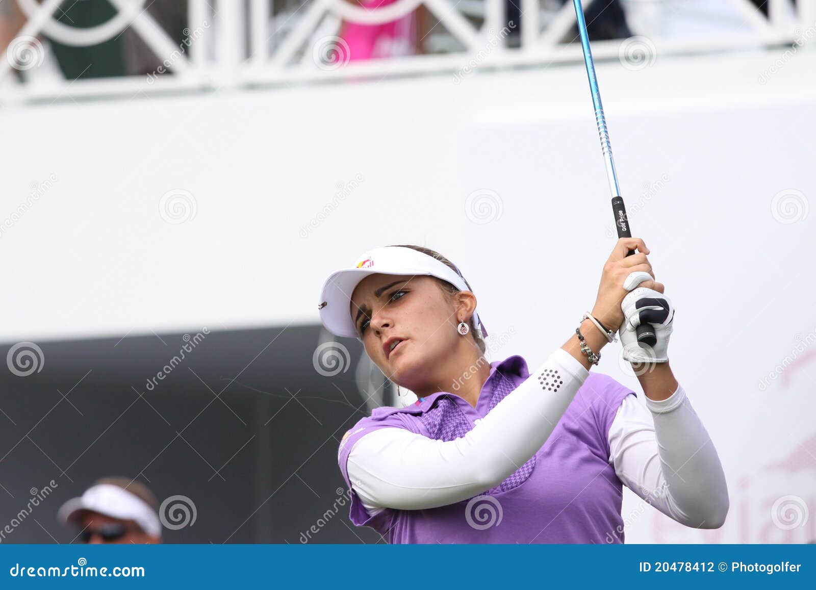 Alexis Thompson (USA) Evian Masters 2011 Editorial Photography - Image ...