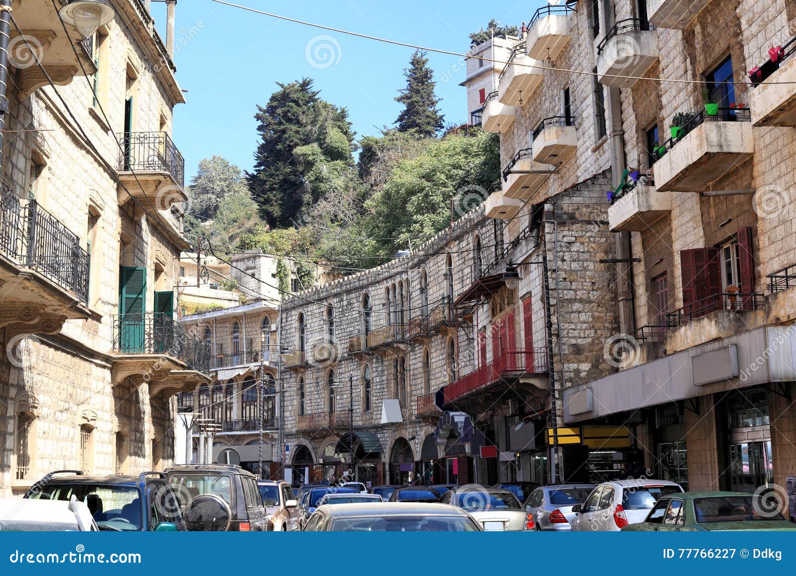 Aley, Lebanon stock image. Image of attraction, view - 77766227