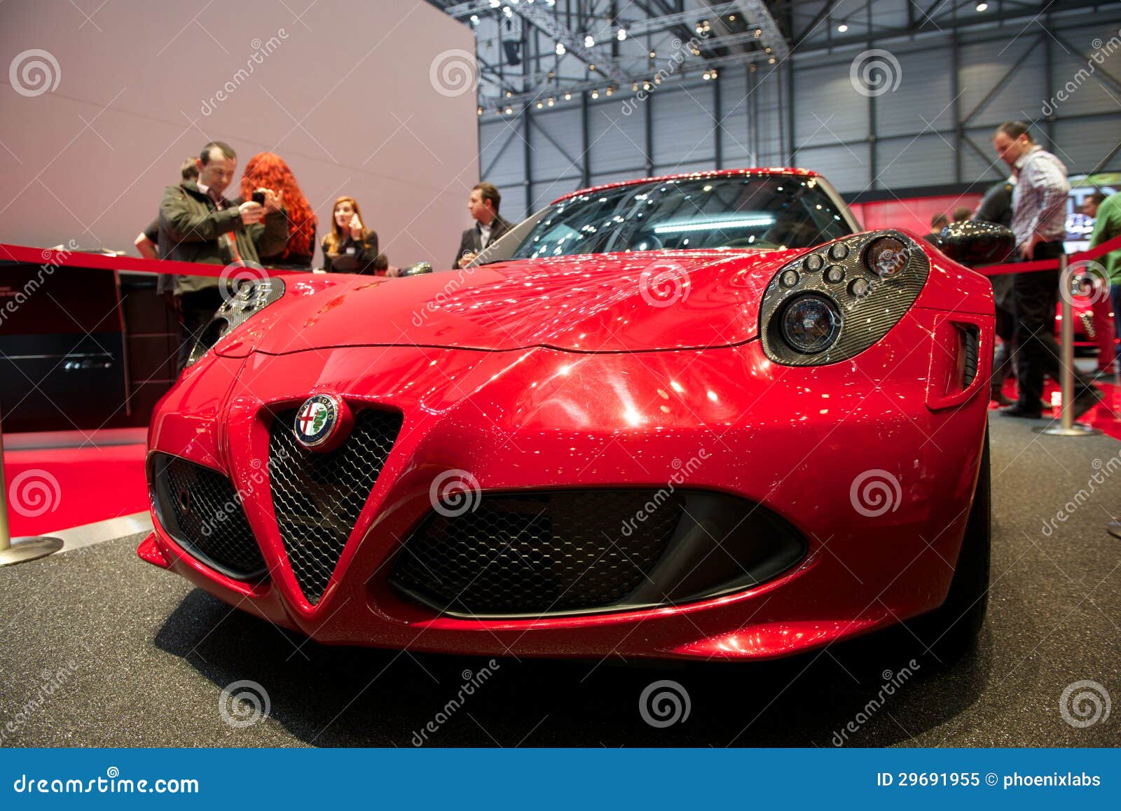 Alfa Romeo 4C Launch Edition 2014 Editorial Image - Image of expo ...