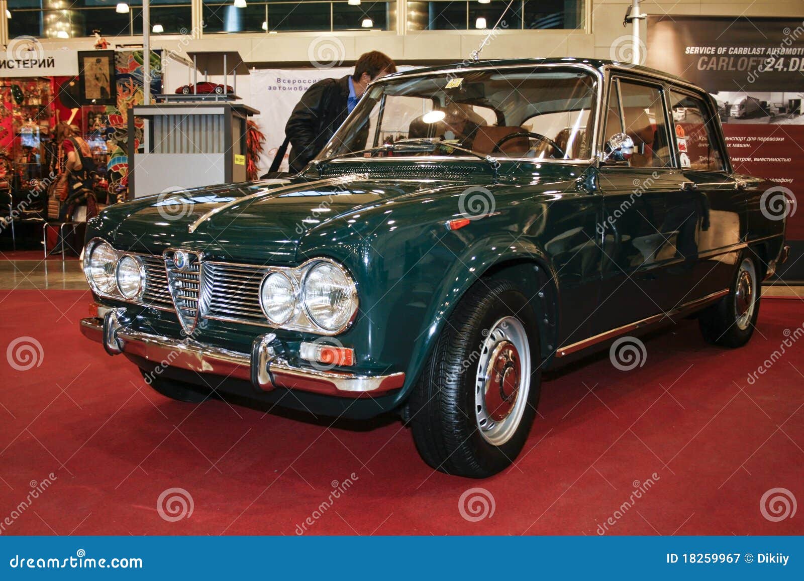 Alfa Romeo Giulia Super 1600, 1965 Editorial Photography - Image of ...