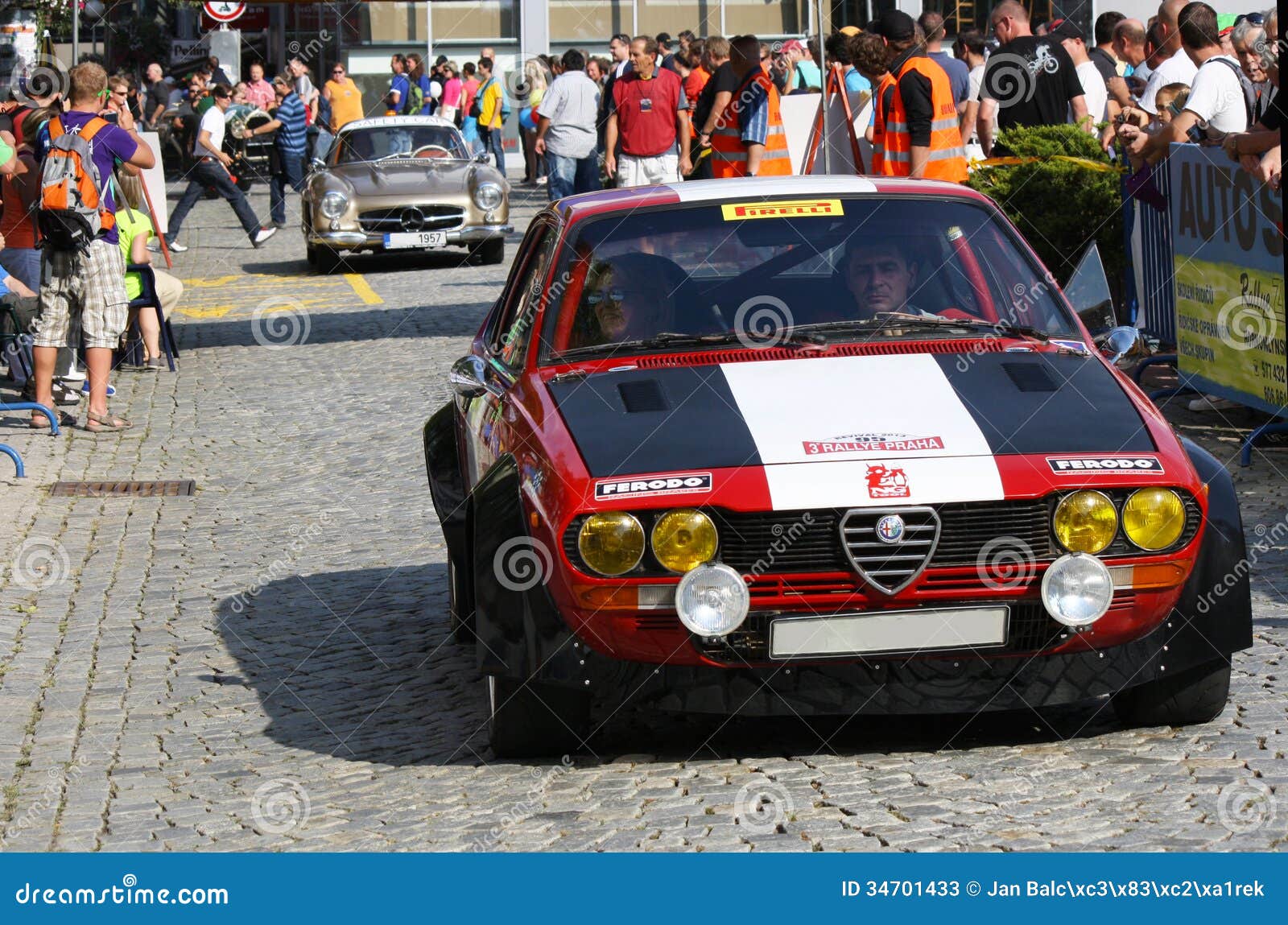 Alfa Romeo GTV6 editorial stock photo. Image of rally - 34701433