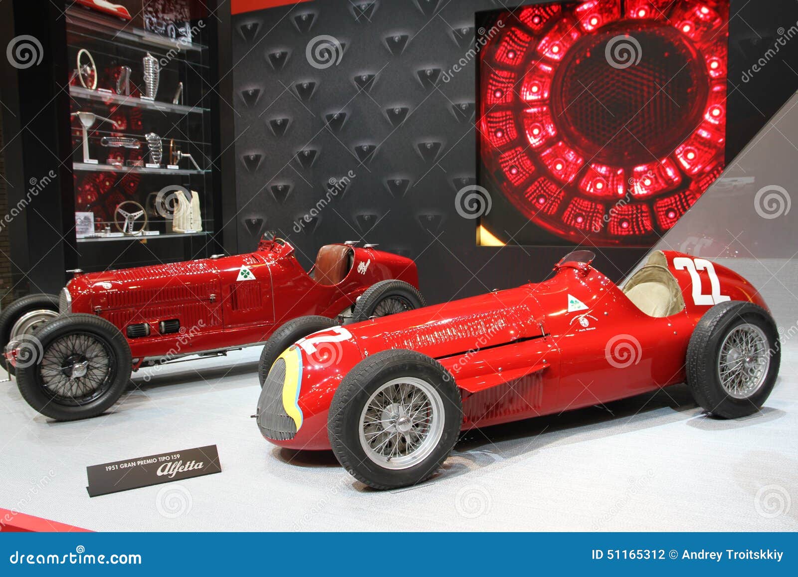 Alfa Romeo old car editorial photography. Image of show - 51165312