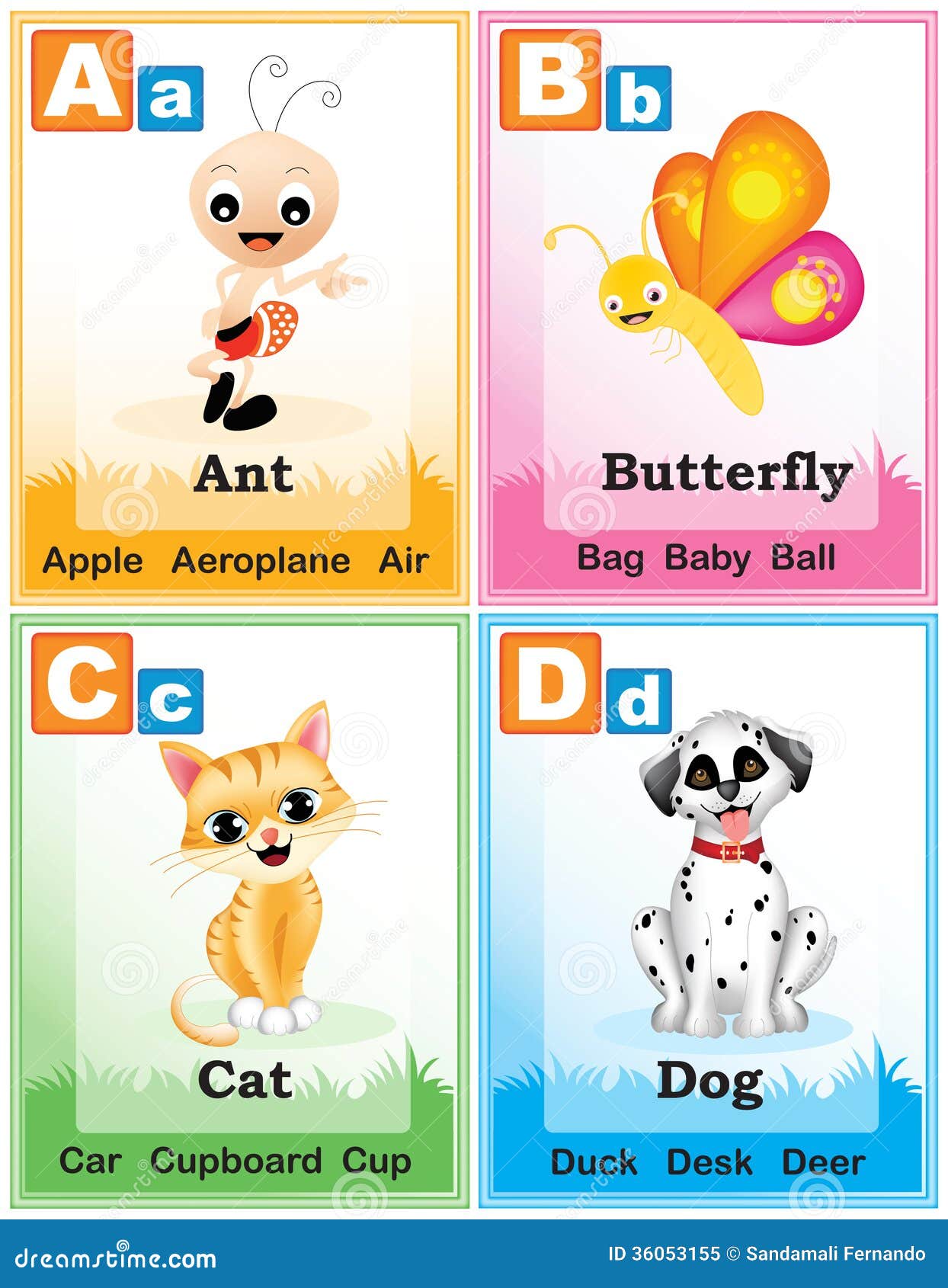 Alfabet Het Leren Boekpagina 1 Vector Illustratie - Illustration of ...