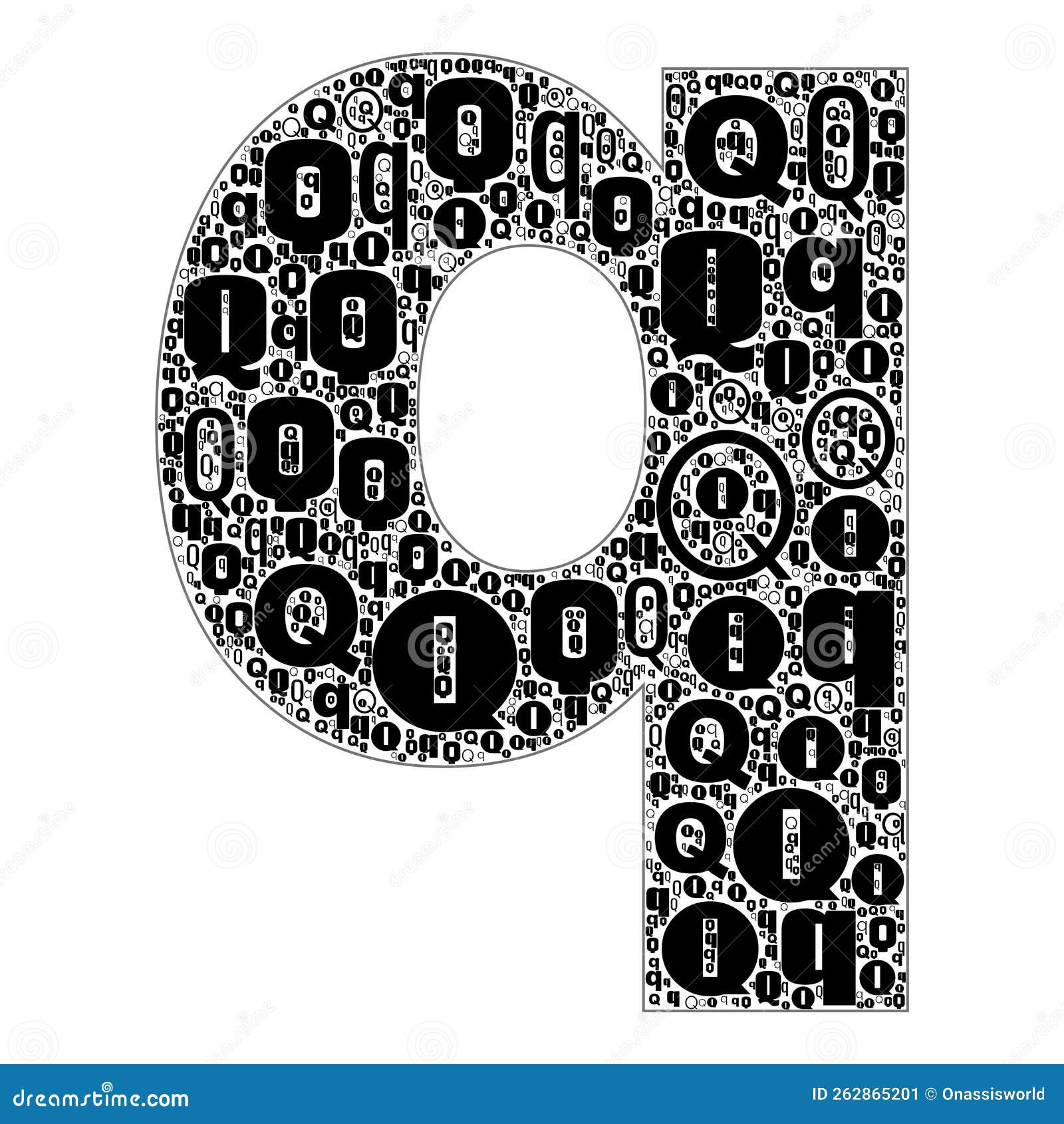 Alfabet Letters A-Z Text Illustration Background. Full Resolution ...