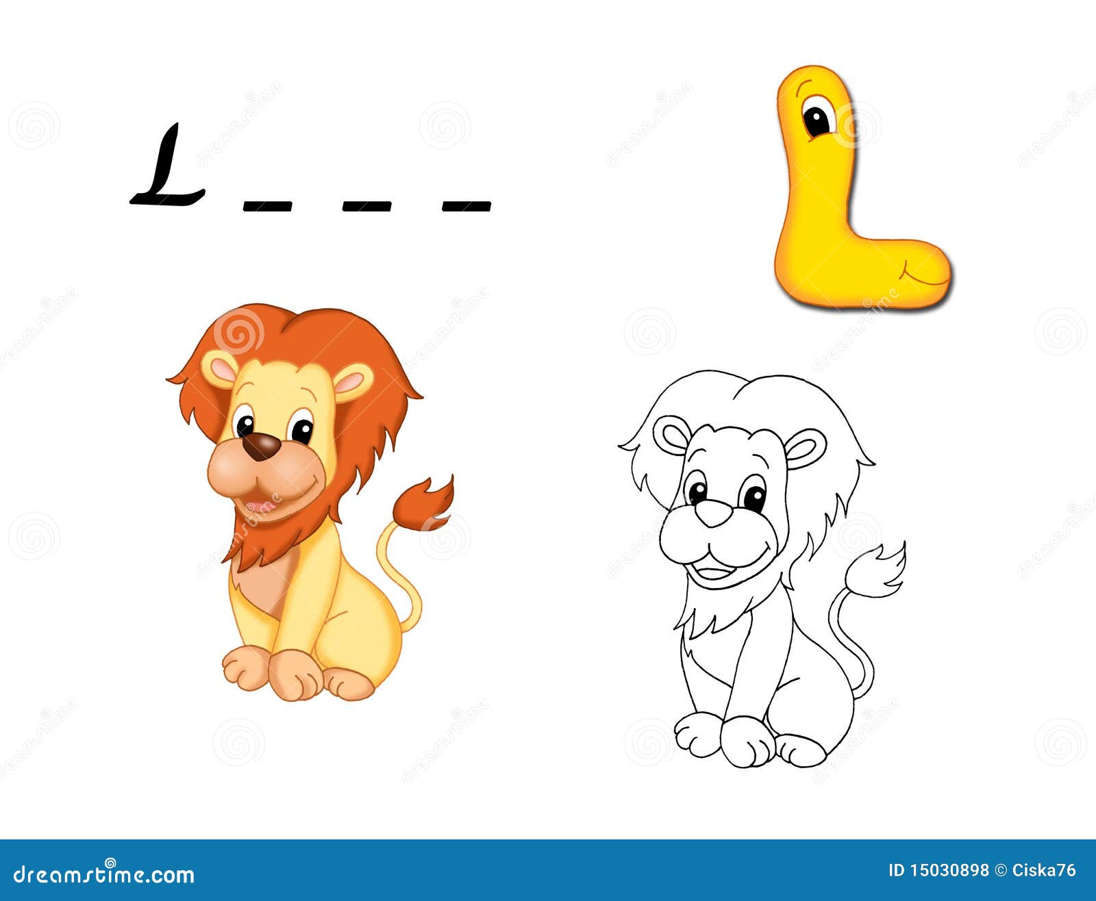 Alfabeto colorido - L ilustração stock. Ilustração de letra - 15030898