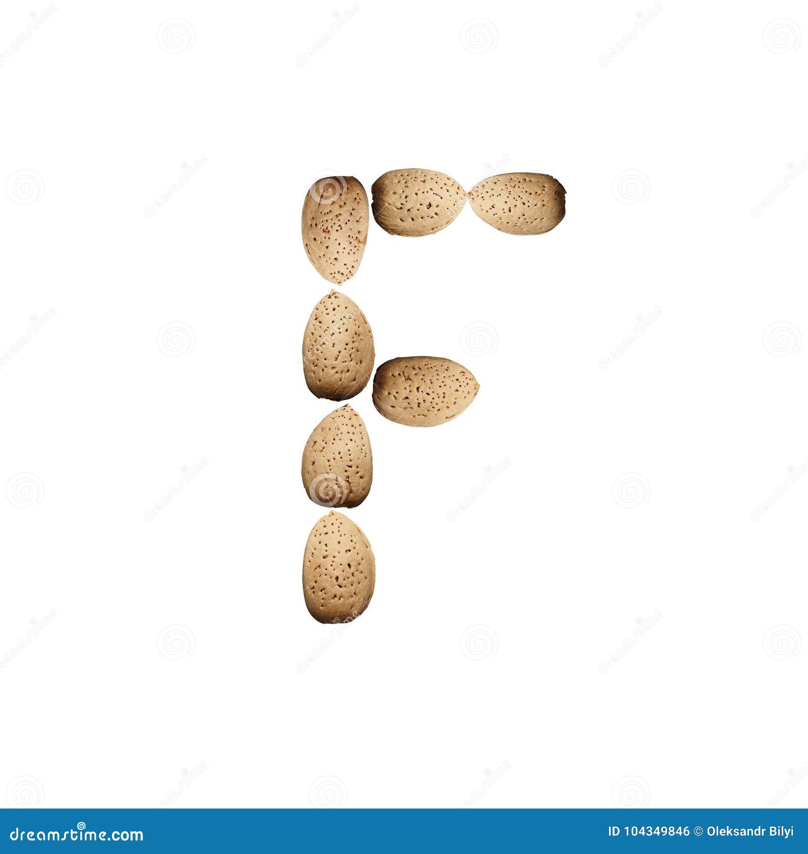 Alfabeto, Alfabeto De La Almendra Foto de archivo - Imagen de aislado ...