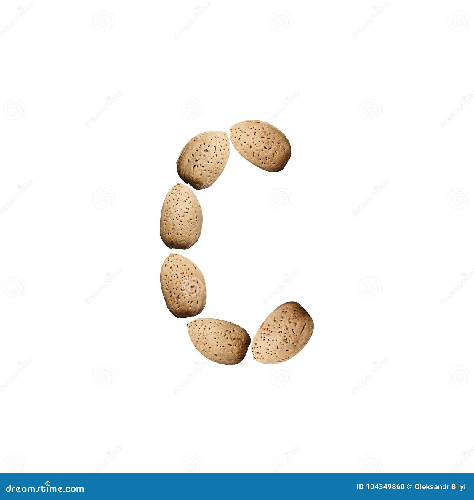 Alfabeto, Alfabeto De La Almendra Foto de archivo - Imagen de sello ...