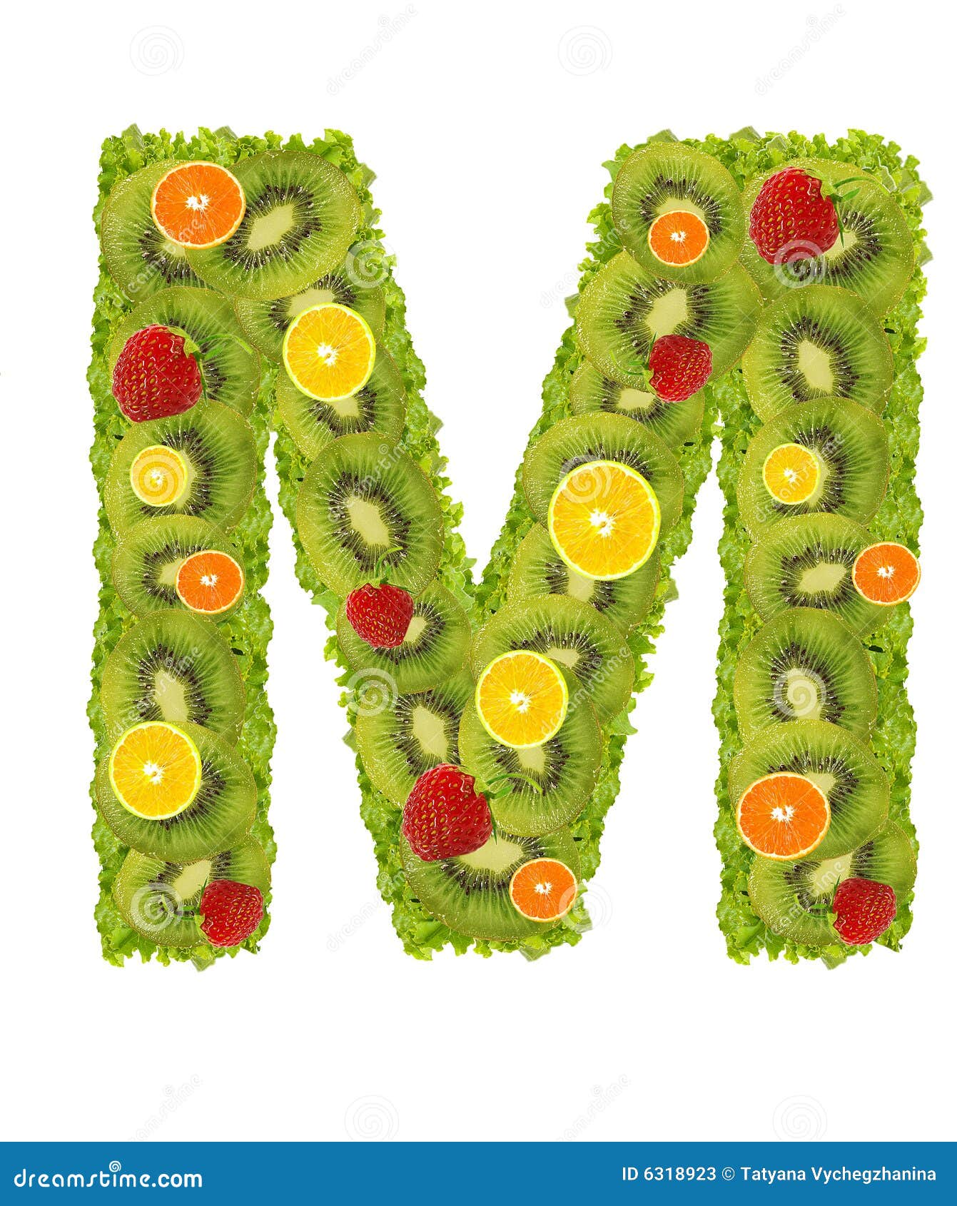 Alfabeto de la fruta - M stock de ilustración. Ilustración de fresco ...