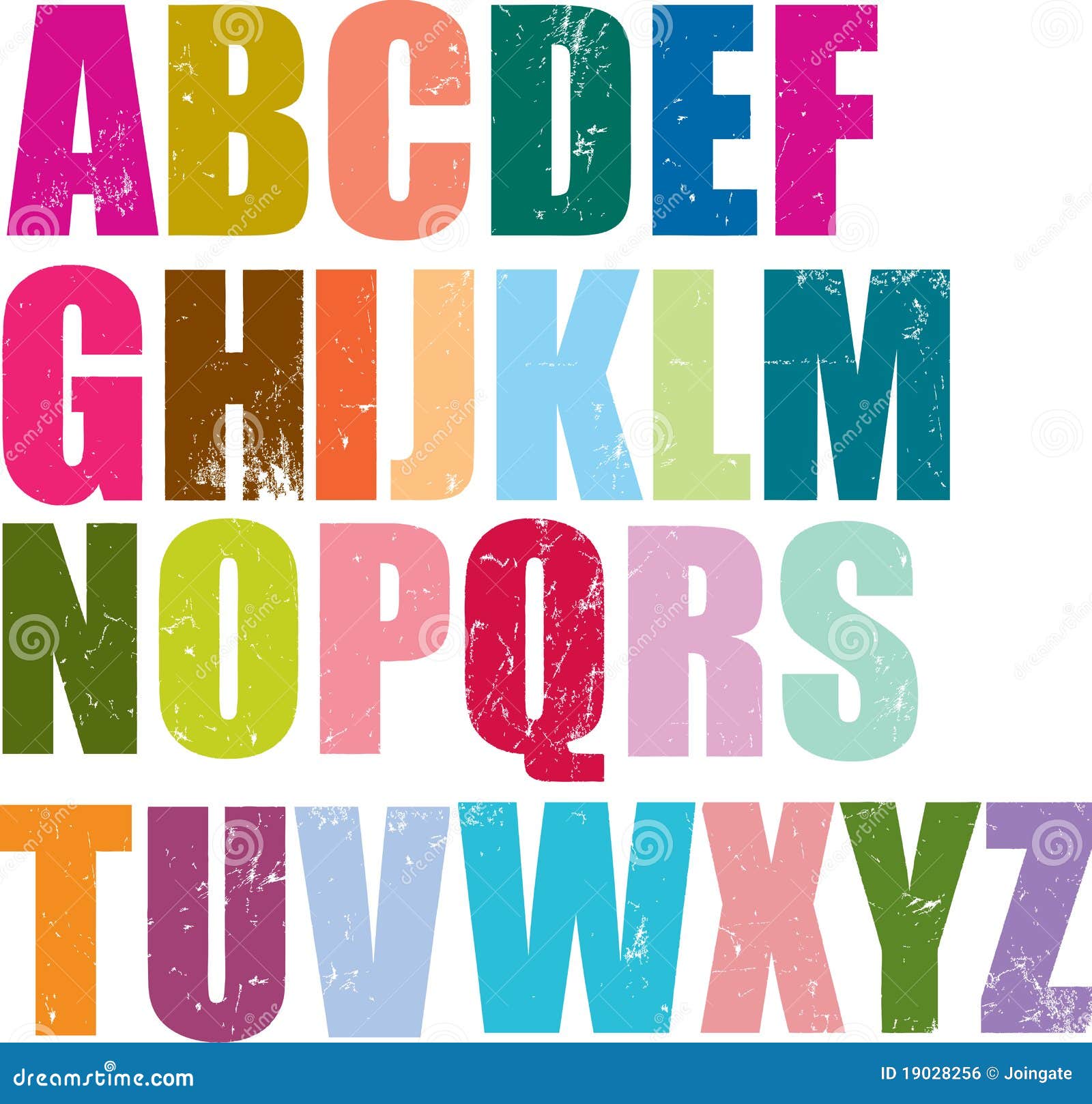 Alfabeto Do Estilo Da Tipografia Ilustração do Vetor - Ilustração de ...