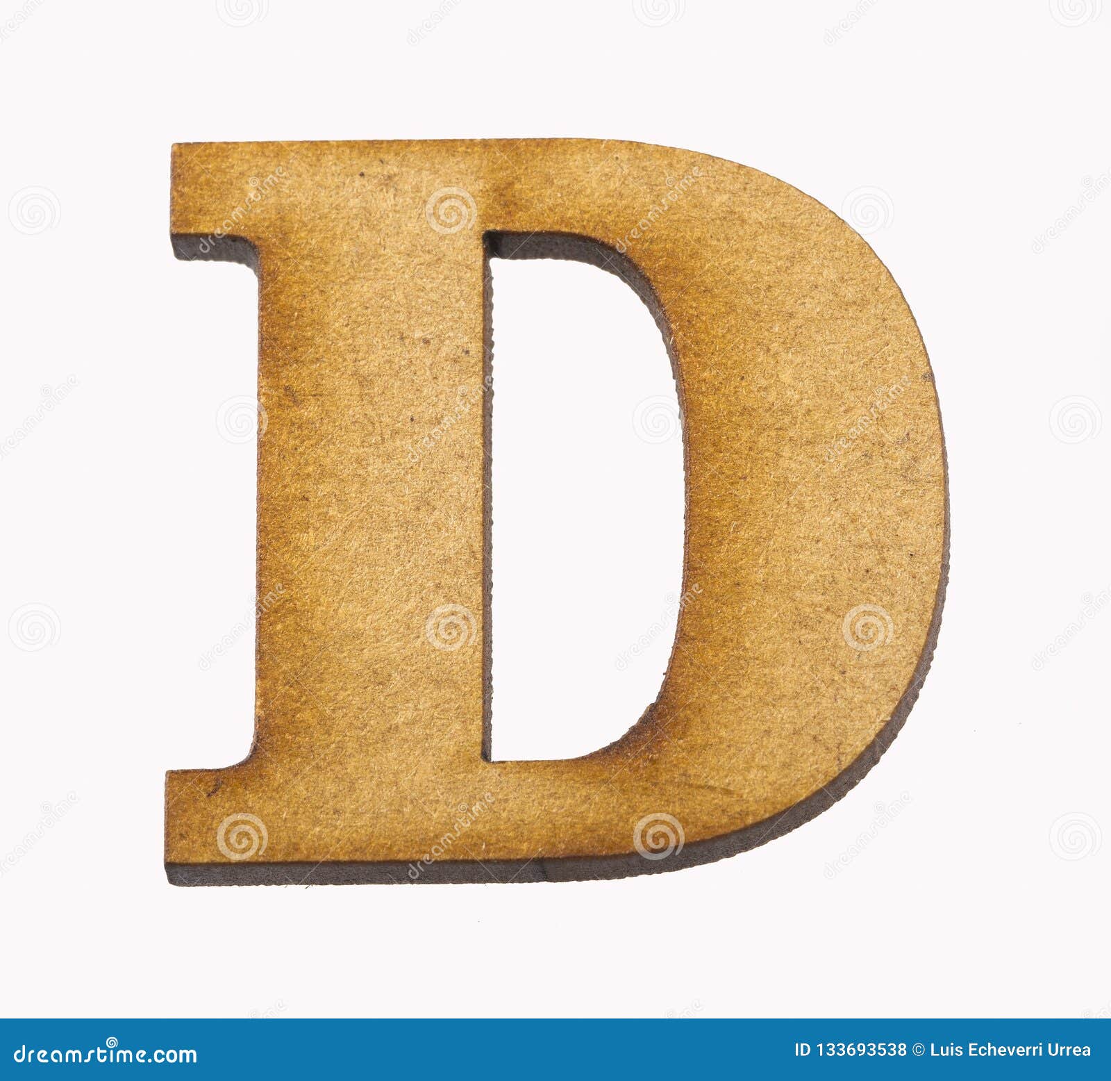 Alfabeto En La Madera - Letra D Foto de archivo - Imagen de blanco ...