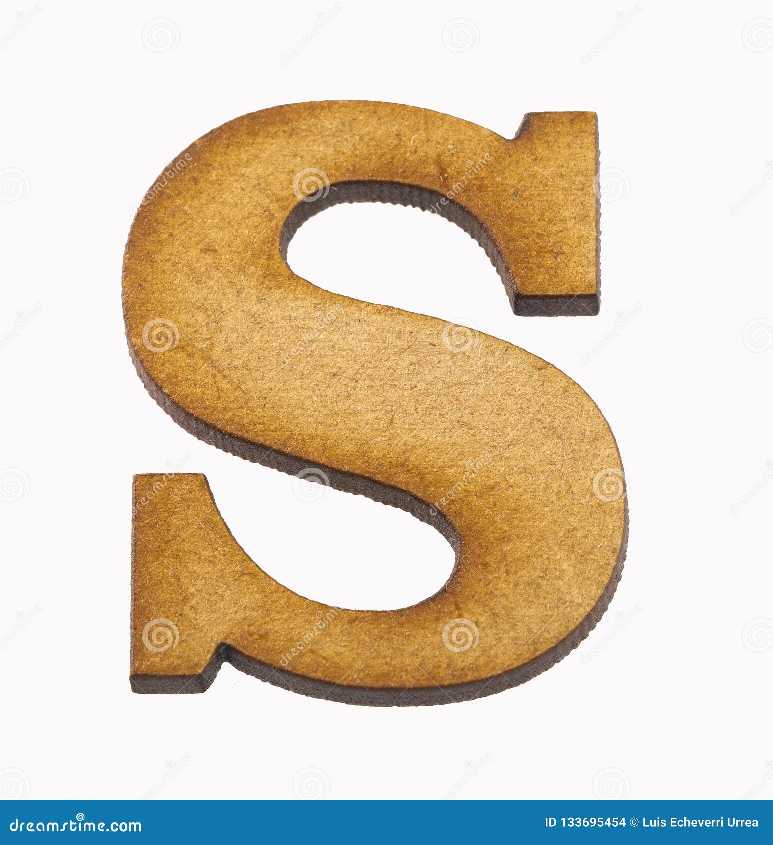 Alfabeto En La Madera - Letra S Foto de archivo - Imagen de carta ...