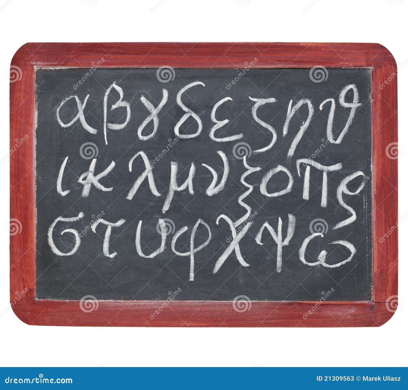 Alfabeto Grego No Quadro-negro Imagem de Stock - Imagem de manuscrito ...