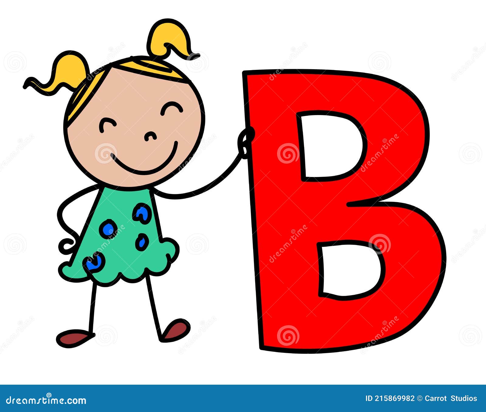 Alfabeto Niño Dibujo Animado Niño Con Letra B Ilustración del Vector ... Alfabeto Niño Dibujo Animado Niño Con Letra B Ilustración del Vector ...
