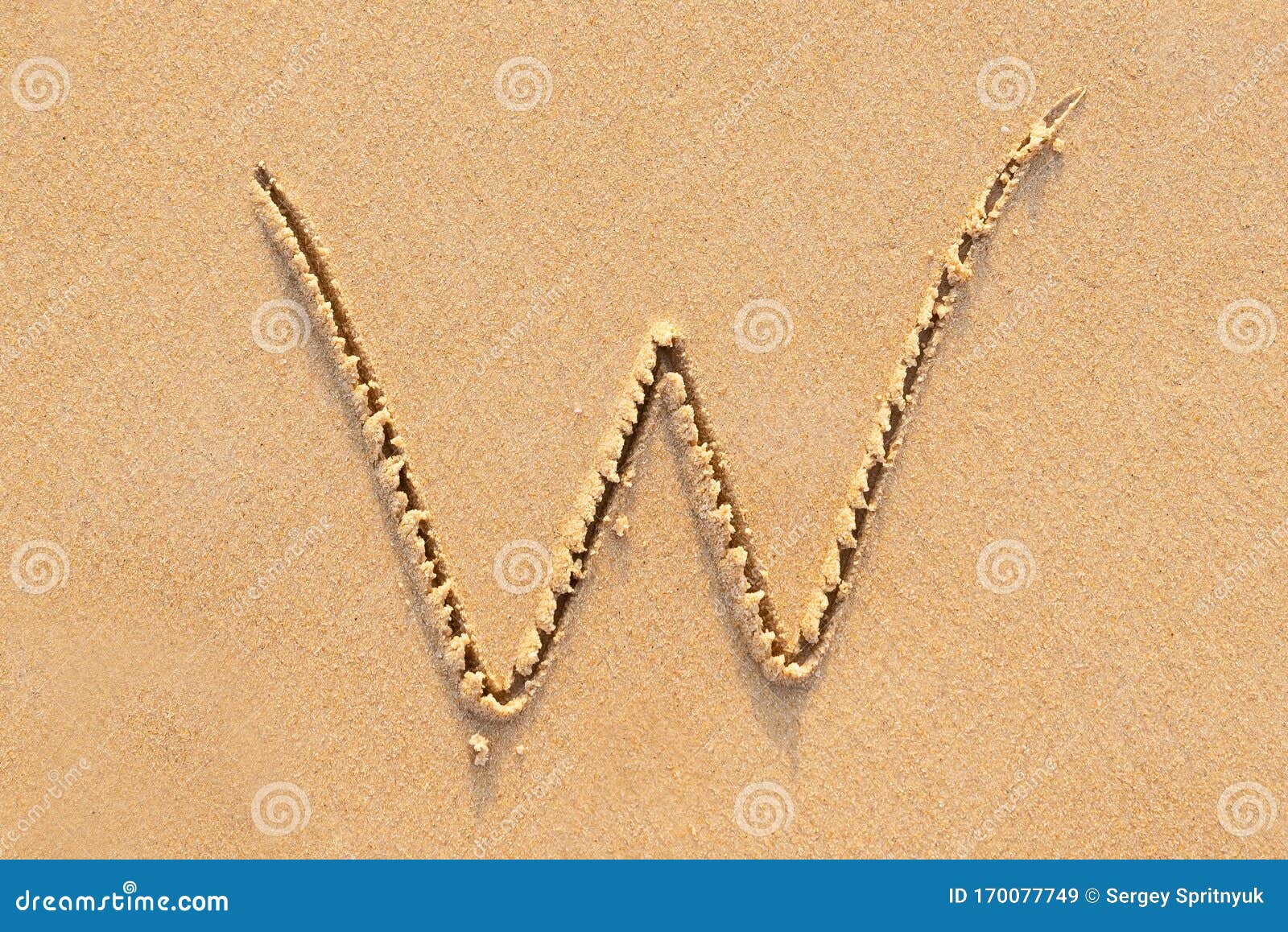 Alfabeto Sand Beach: Letra a Imagem de Stock - Imagem de projeto, letra ...