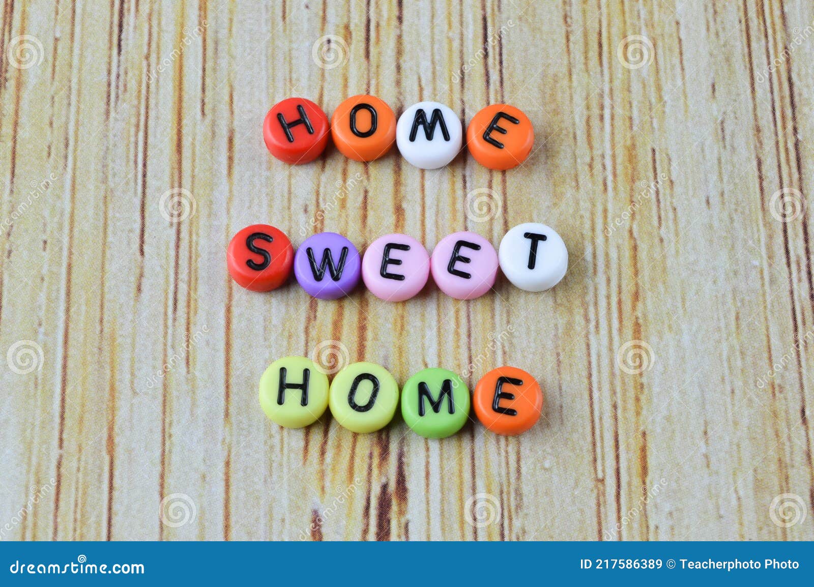 Alfabetos Com Texto Home Doce Home Imagem de Stock - Imagem de desenho ...