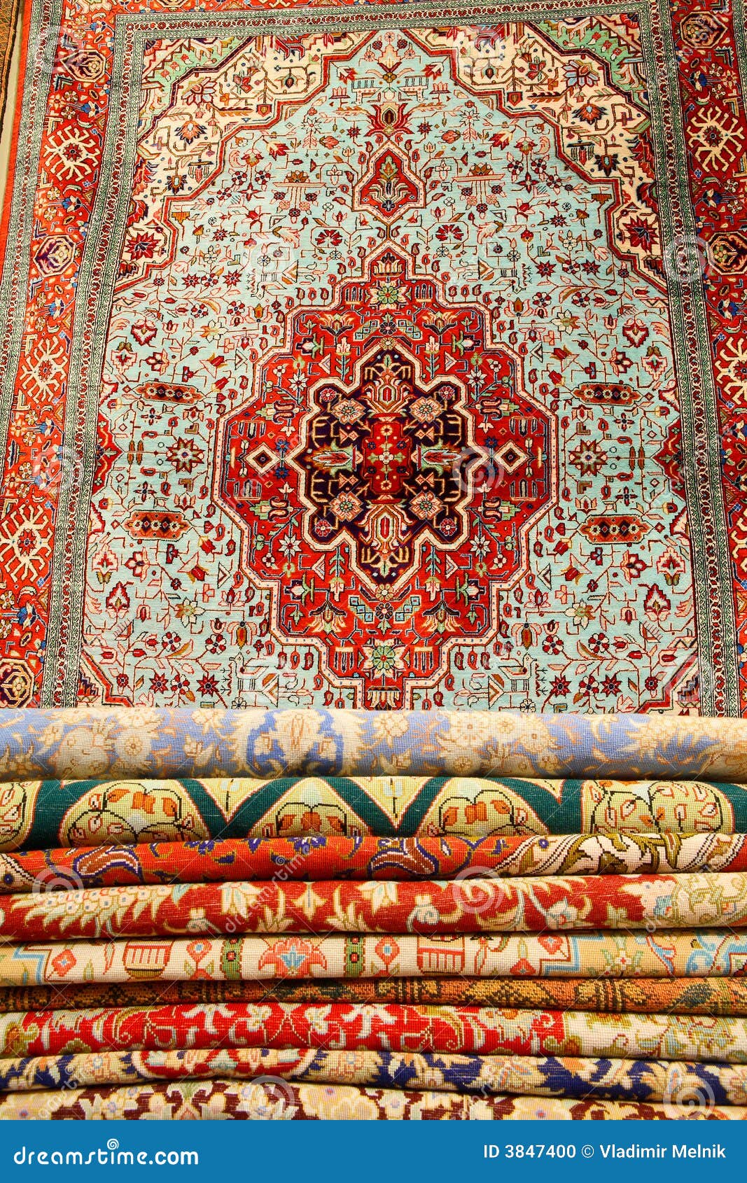 Alfombras persas foto de archivo. Imagen de asia, tela - 3847400
