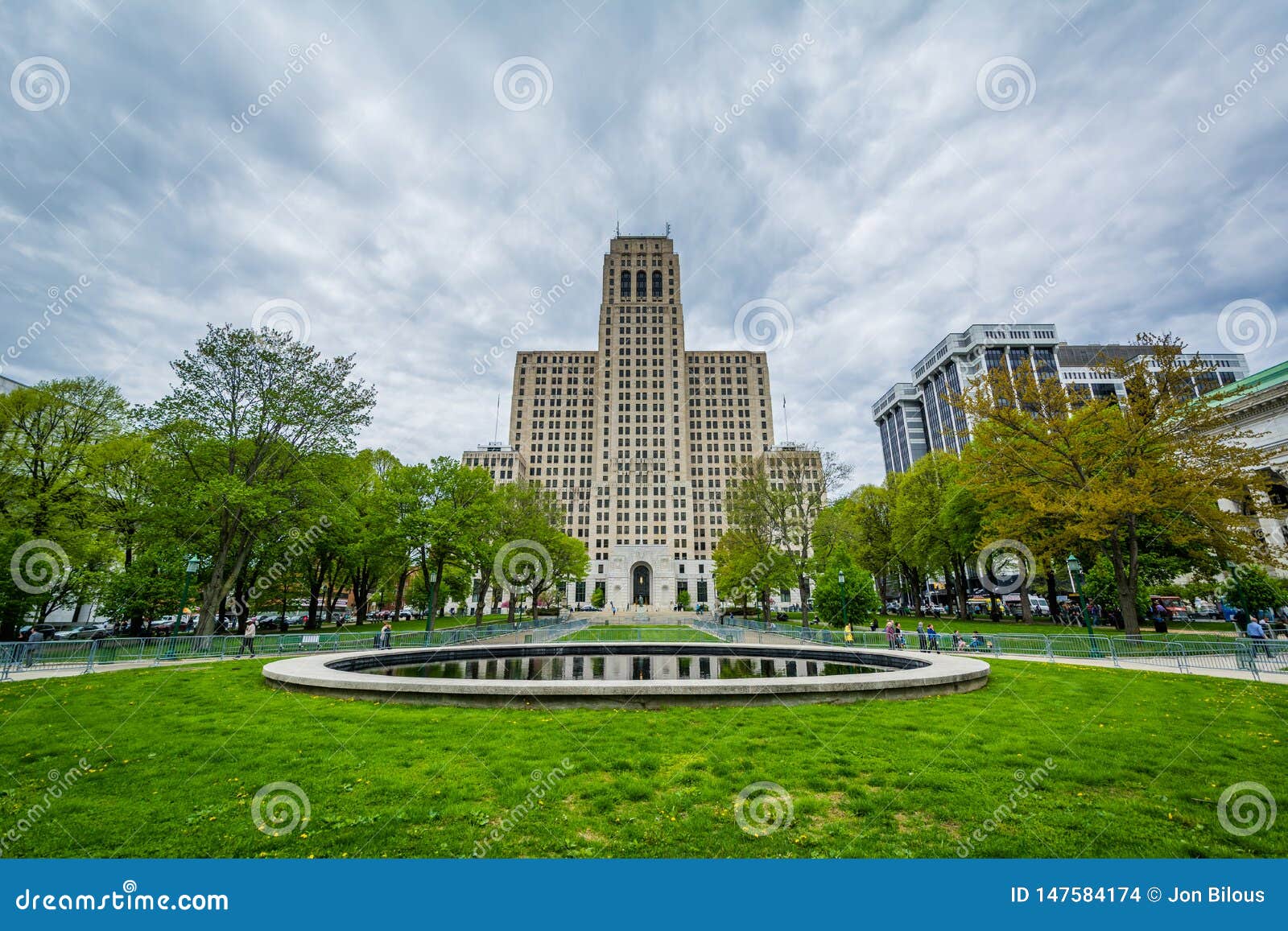 The Alfred E. Smith State Office Building, in Albany, New York ...