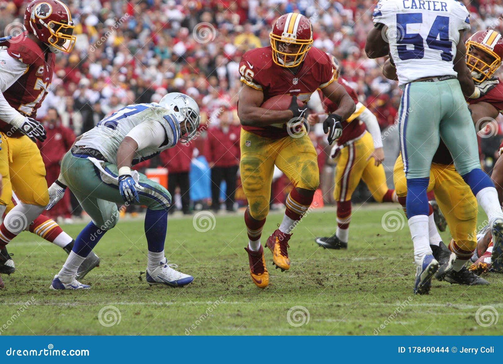 Alfred Morris editorial stock image. Image of helmet - 178490444