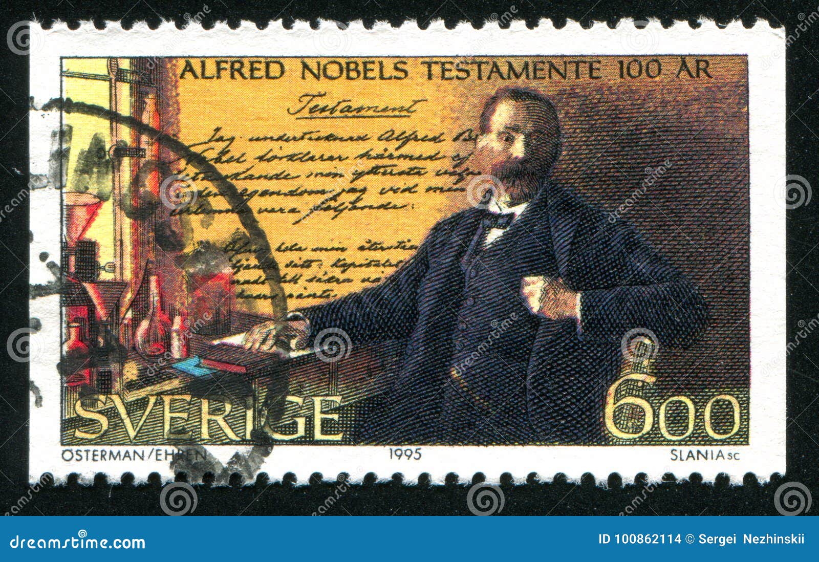Alfred Nobel editorial stock image. Image of alfred - 100862114