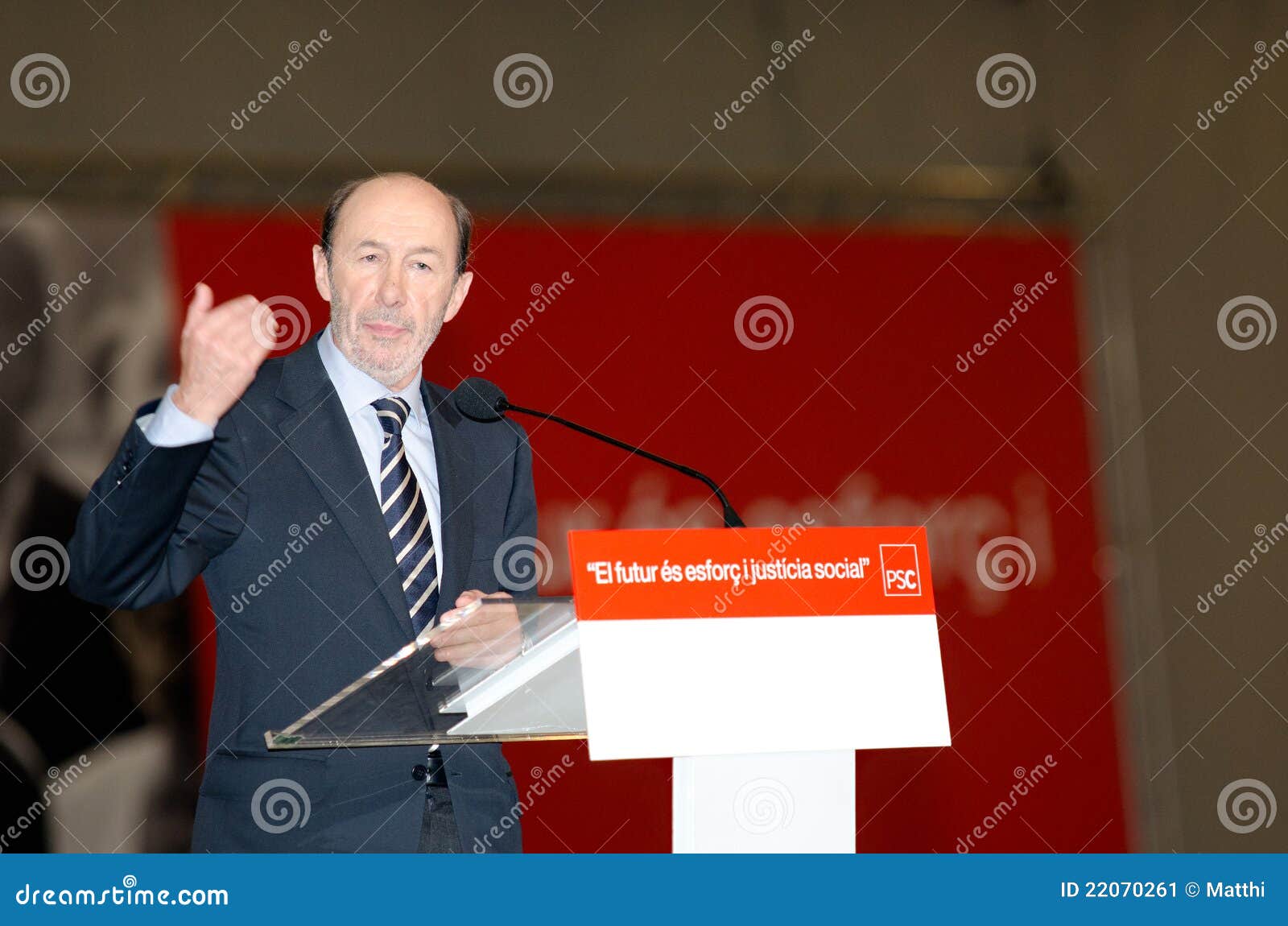 Alfredo Perez Rubalcaba, Barcelona, Spain Editorial Photo - Image of ...