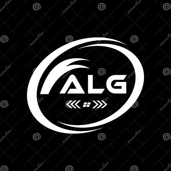 ALG Letter Logo Design. ALG Simple and Modern Monogram Logo Stock ...